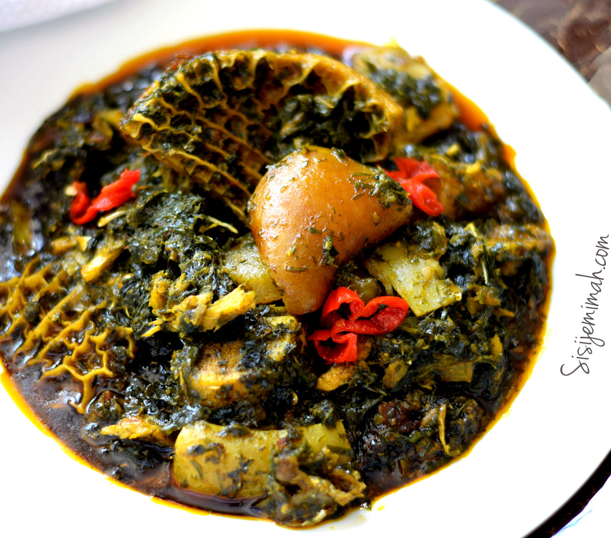 Afang Soup Recipe – The Ethnic Store Ltd