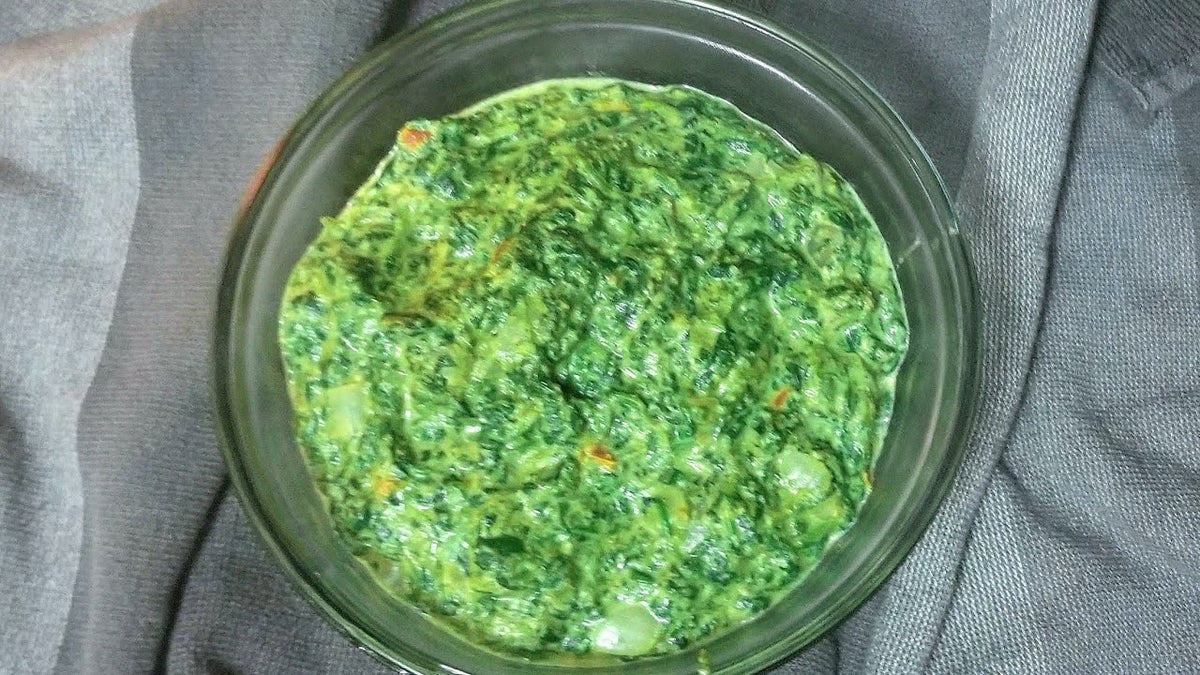 Zambian veggie dish: Ifisashi – The Ethnic Store Ltd